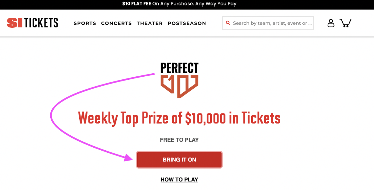 How To Play Perfect 10 – SI Tickets - Help Center