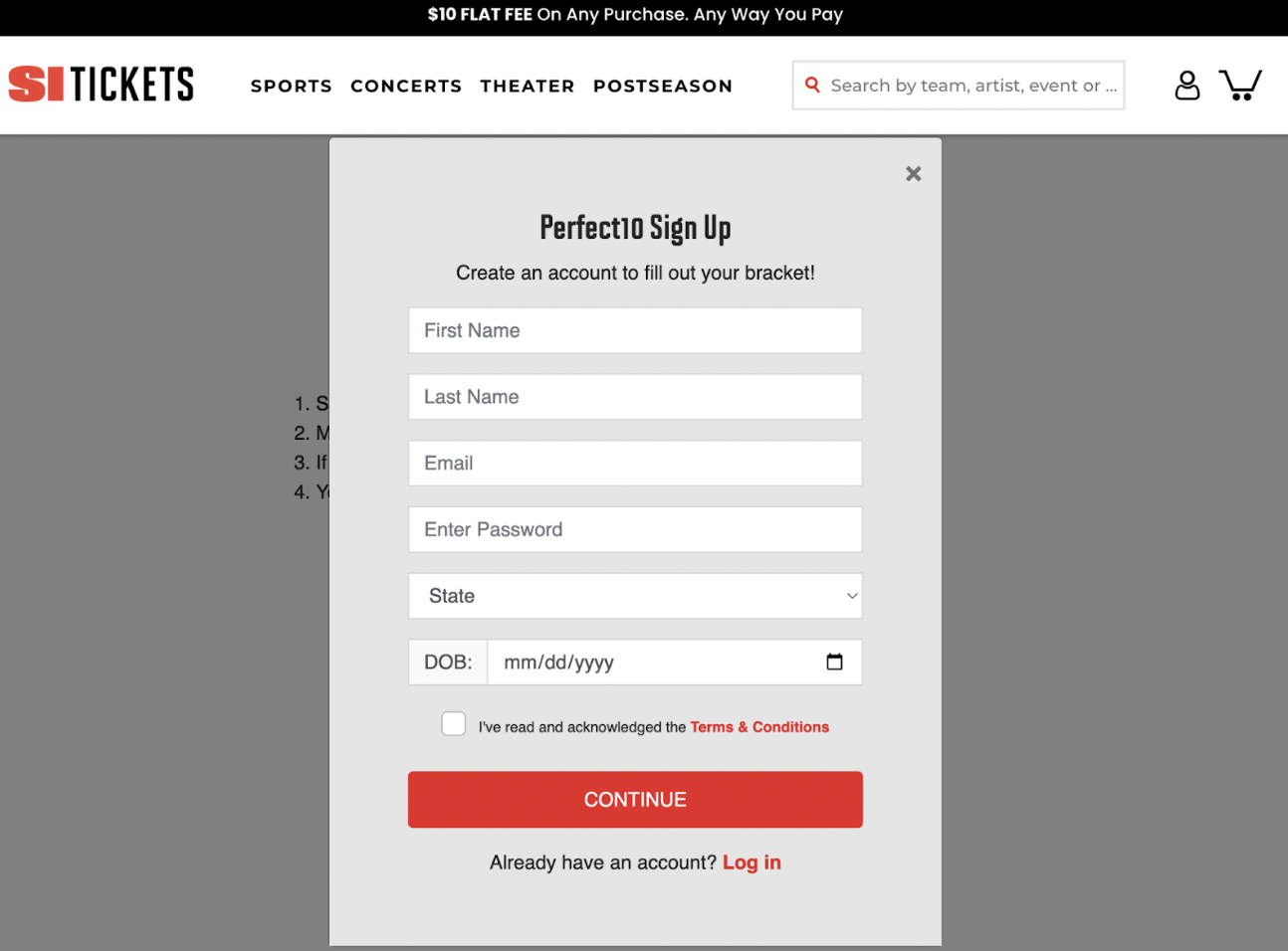 How To Play Perfect 10 – SI Tickets - Help Center